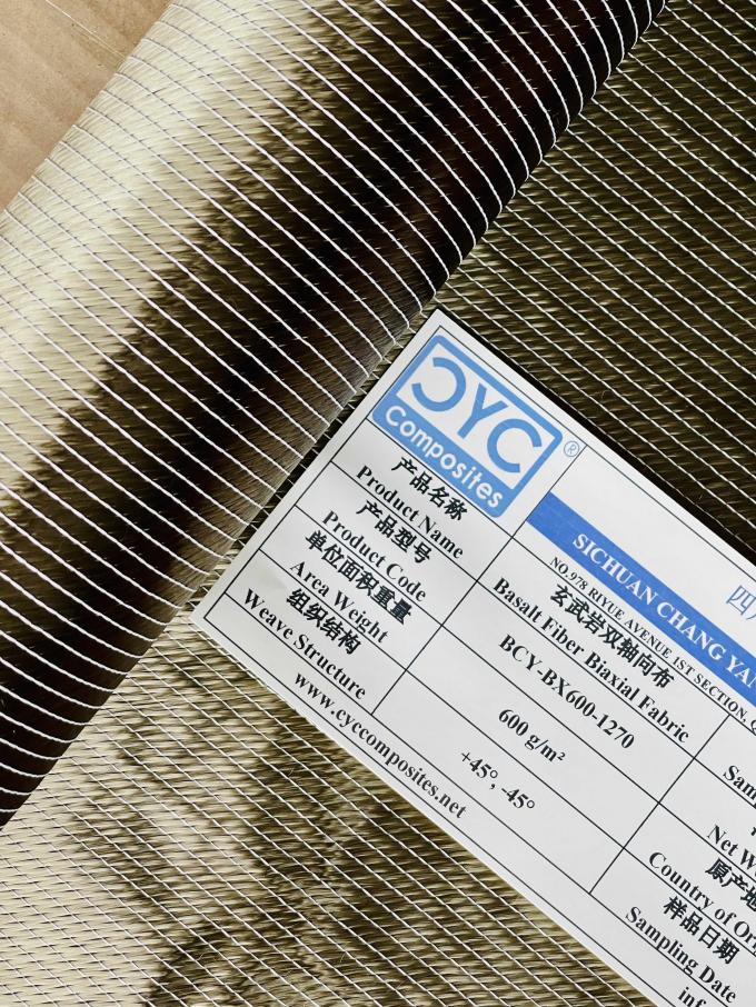 CYC Basalt Fiber Multi-axial Stitched Fabric